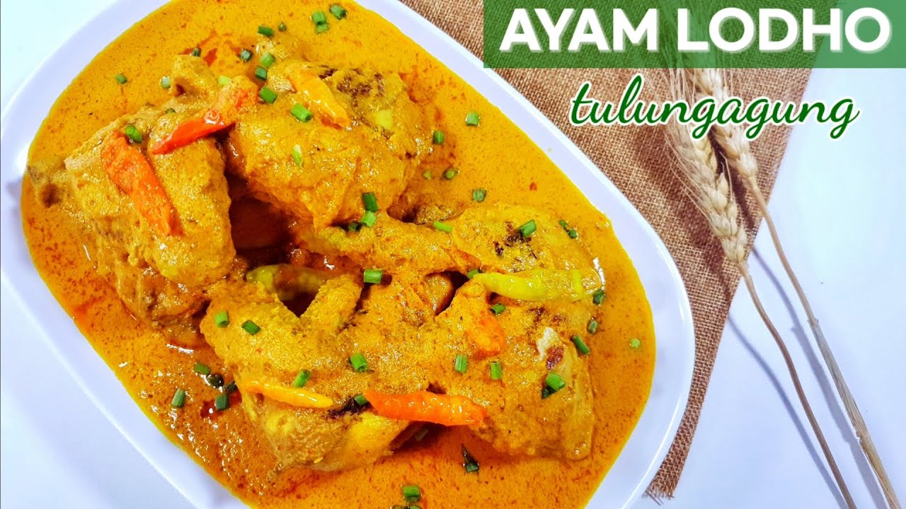 AYAM LODHO - MASAKAN JAWA TIMUR || RESEP AYAM SANTAN PEDAS - MASAKAN ...