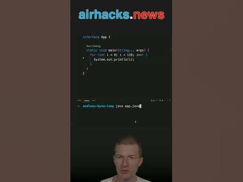 The Endless Byte for-Loop #java #shorts #coding #airhacks - YouTube