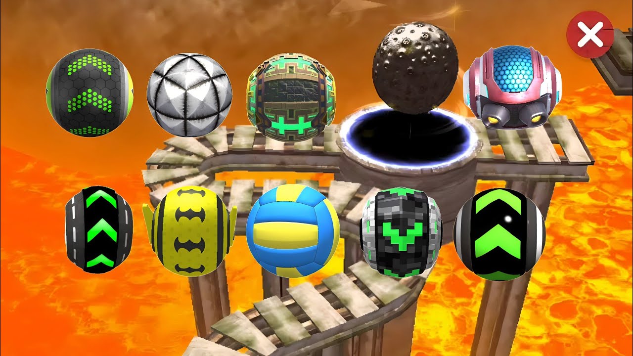 🔥 Going Balls VS Rolling Ball VS Action Ball Games New Race 19 ...