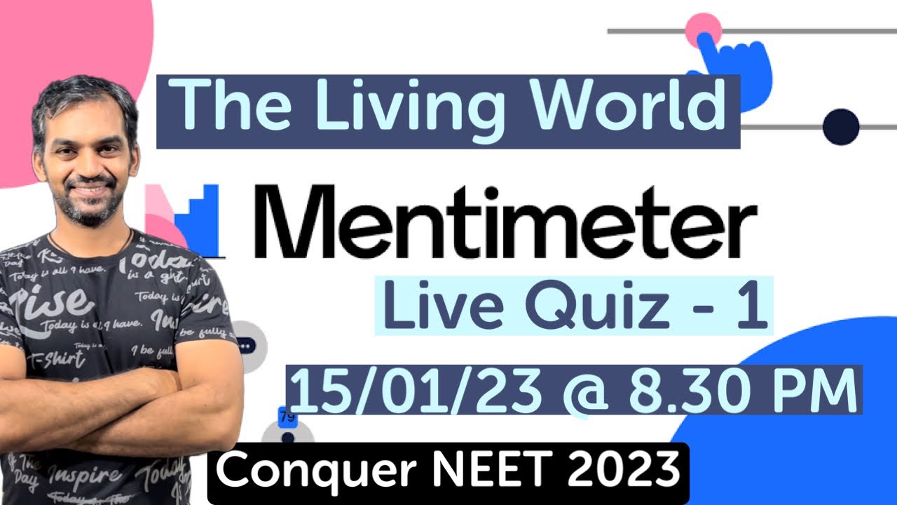 The Living World | Menti Quiz 2023 | Live - YouTube