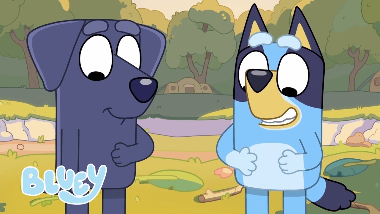ブルーイと一緒に新しい場所に行く | ブルーイ - 日本公式チャンネル - Bluey - YouTube