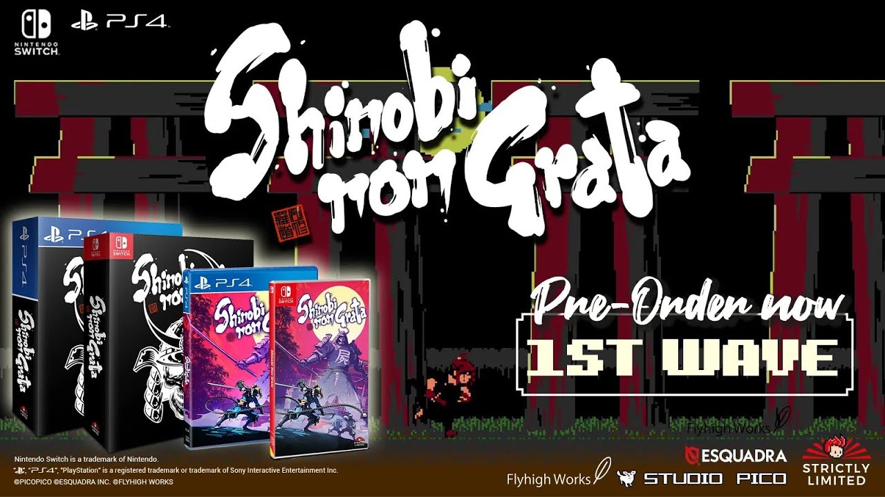 Shinobi non Grata - Nintendo Switch Physical Release - YouTube