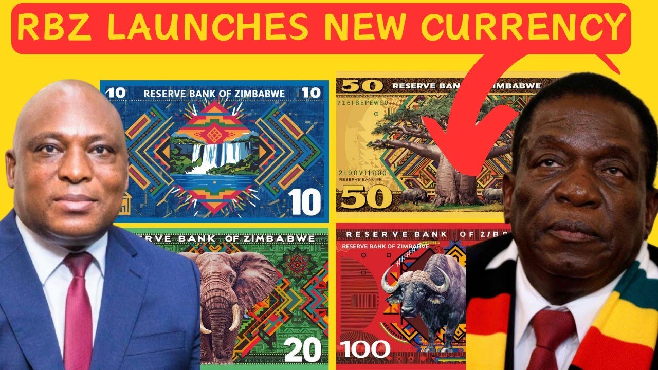 ZIMBABWE RBZ LAUNCHES NEW CURRENCY - YouTube