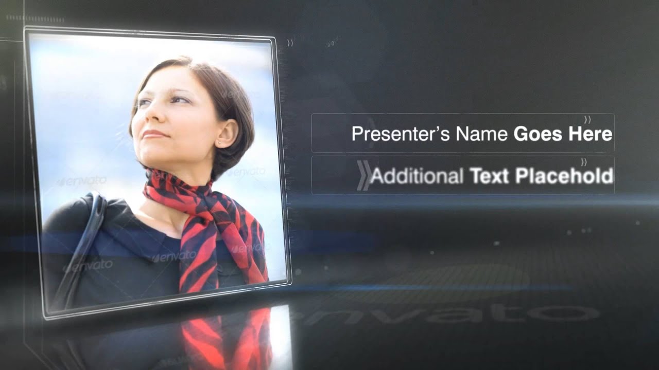 Presenter's Intro - After Effects Template (Official) - YouTube