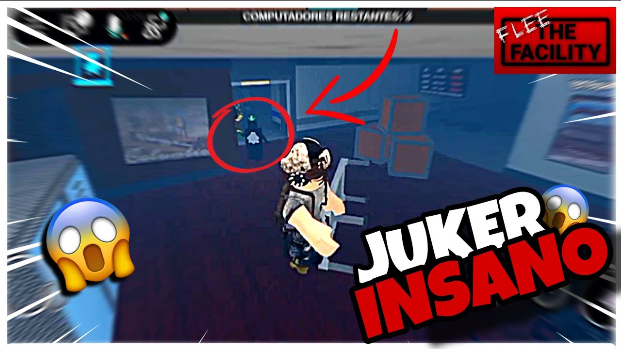 AMASSANDO O SERVER PRO + JUKER INSANO EM LVL 800+ || ROBLOX (FLEE THE ...