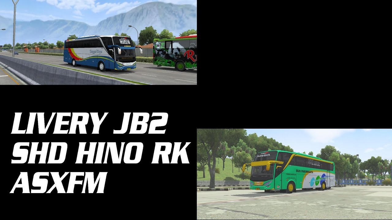 SHARE LIVERY JB2 SHD HINO RK ASXFM - YouTube