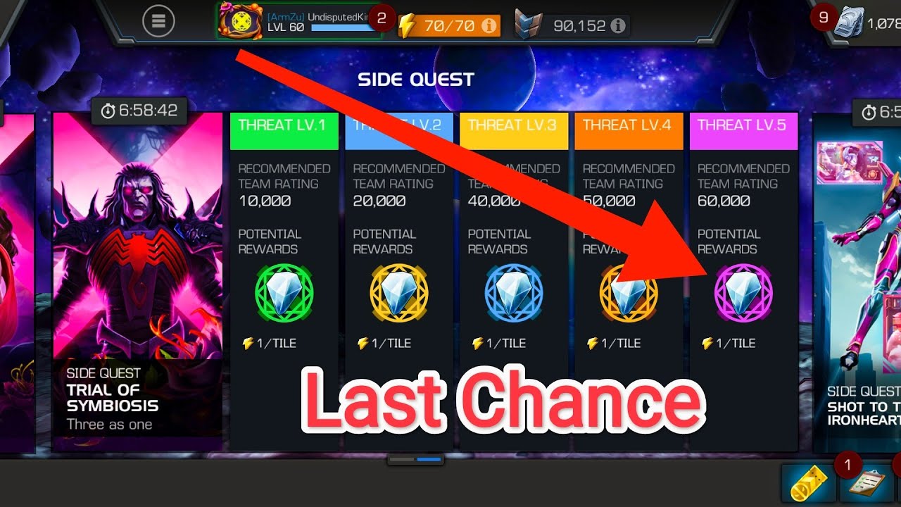 Trial Of Symbiosis | Last chance to get Mysterium | Marvel Contest Of ...