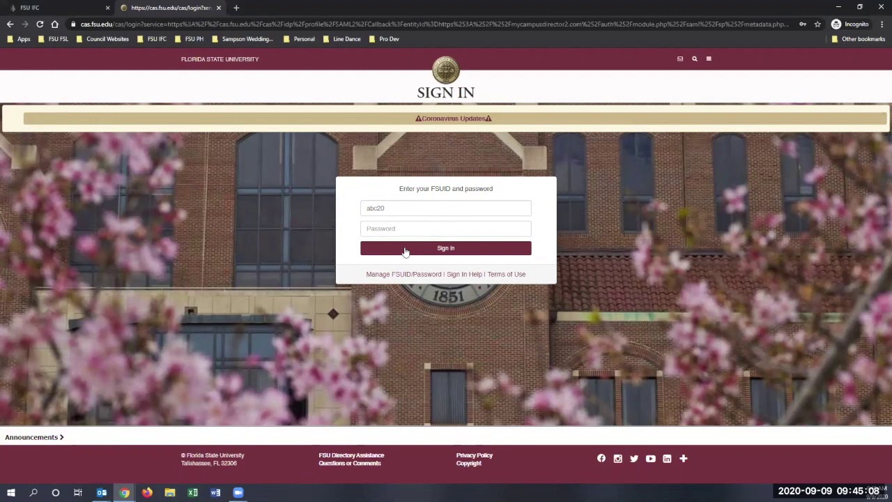 FSU IFC PNM Bid Acceptance Tutorial - YouTube