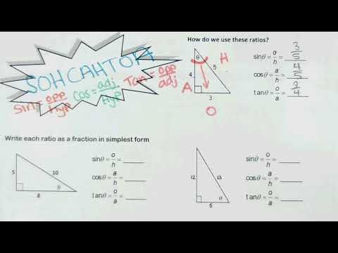 Lesson 9-3 Part 1: Trigonometry Ratios | High School Geometry| McGraw ...
