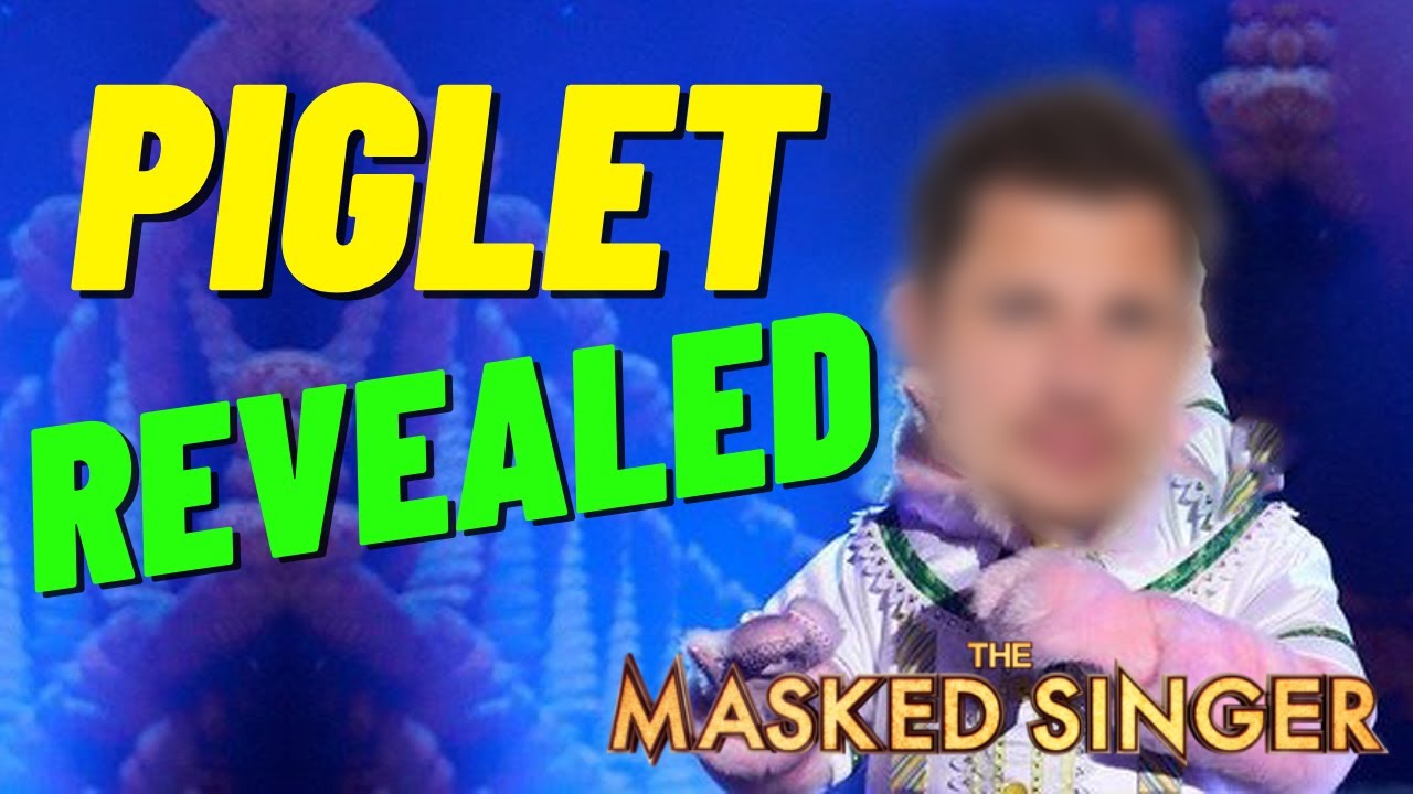 Masked Singer Piglet REVEALED to be Famous Boy Band Member - YouTube