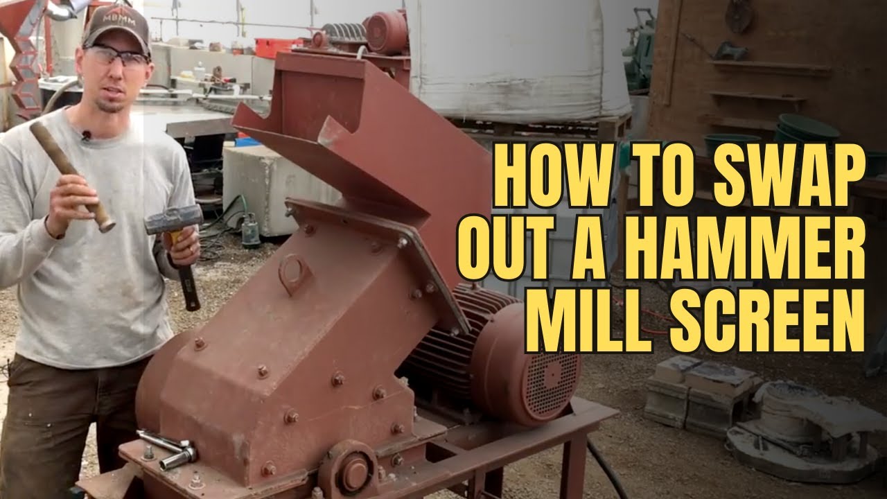How to Change a Hammer Mill Screen in Under 11 Minutes (Step-by-Step ...