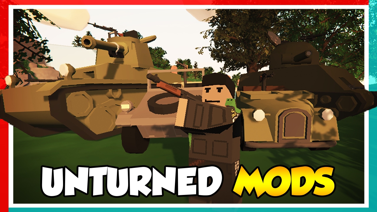 WERELDOORLOG MOD!! - Unturned Mods - YouTube