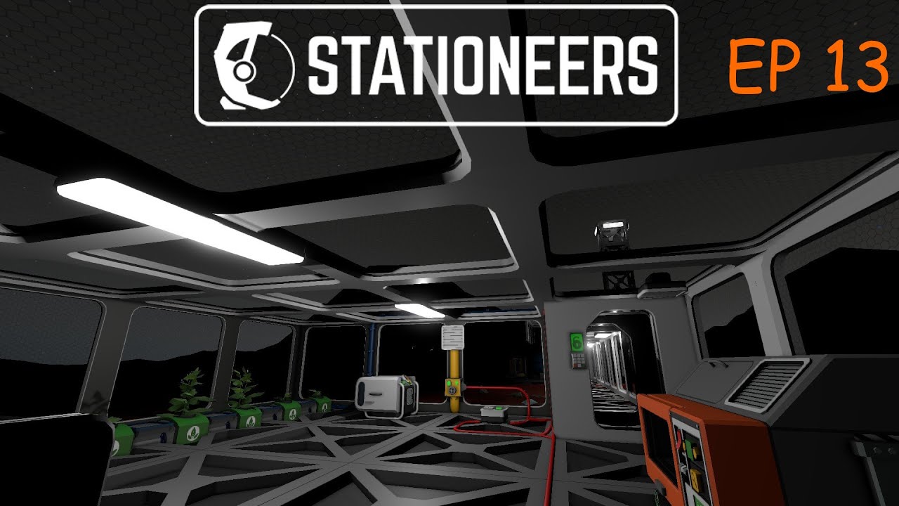 Stationeers Ep 13 Lights working - YouTube