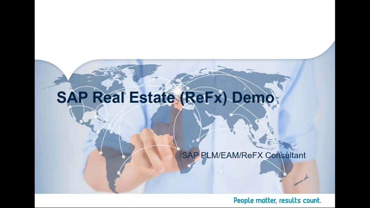Tech E Training ::SAP RE-FX Demo Session - YouTube