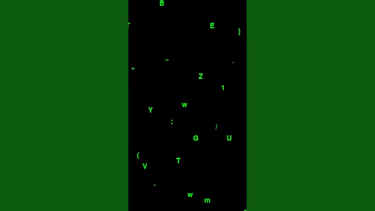 Python Coding Hack: Build the Iconic Matrix Rain Effect - YouTube