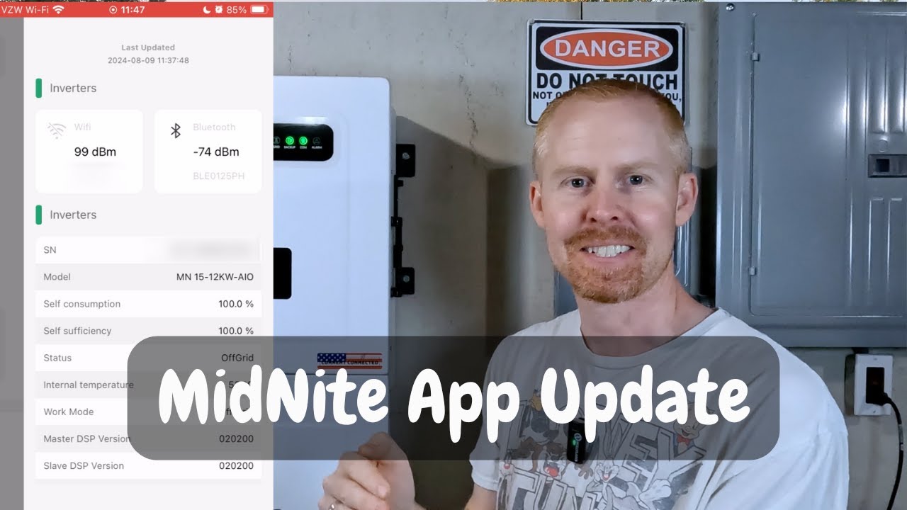 New App Update for the MidNite Solar All In One Inverter - YouTube