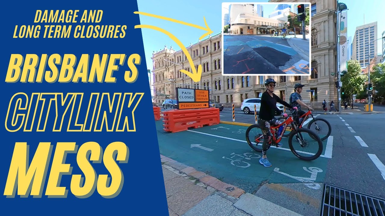 What's going on with Brisbane's inner city Cycle Lanes? - YouTube