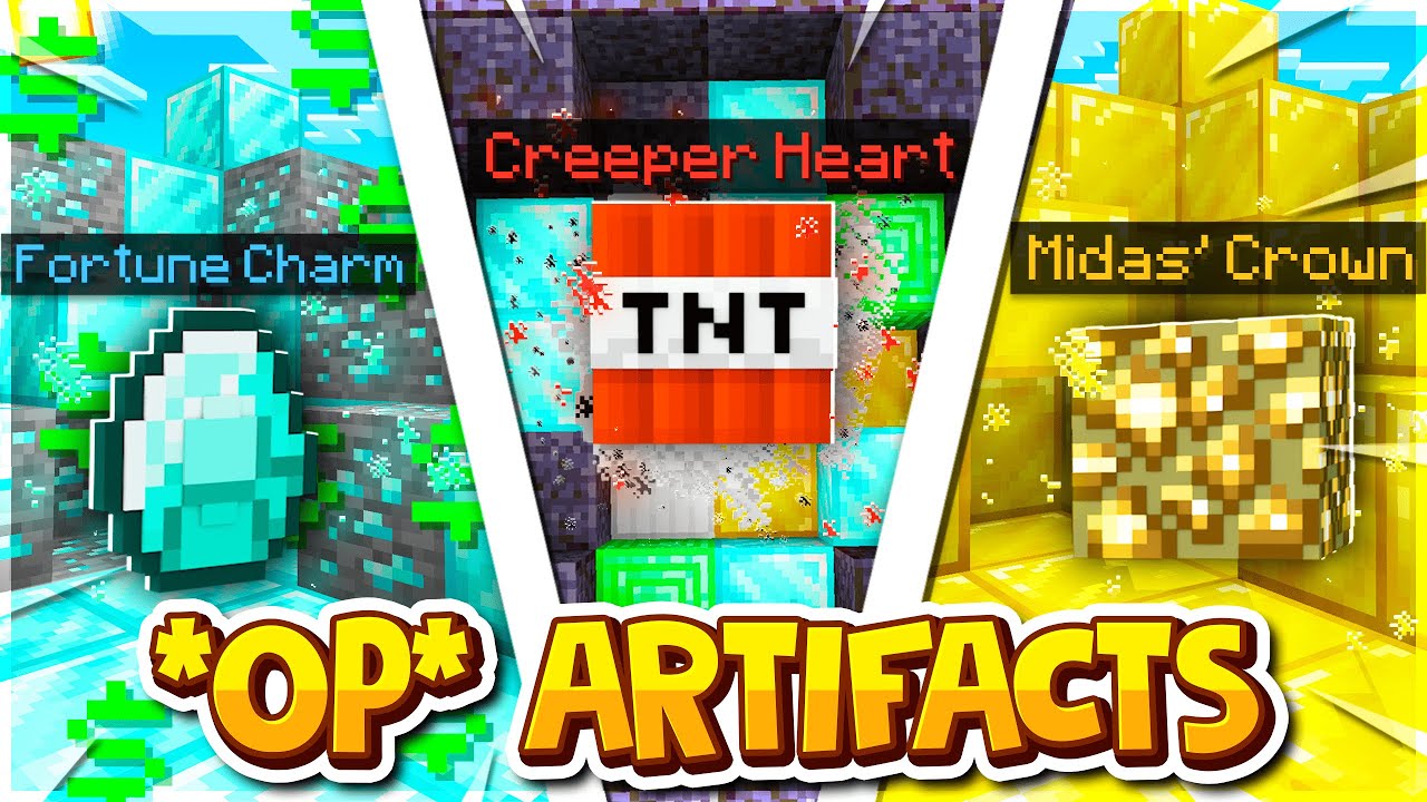 CREATING THE *BEST* MINE WITH THE NEW ARTIFACTS | OPLegends | Minecraft ...