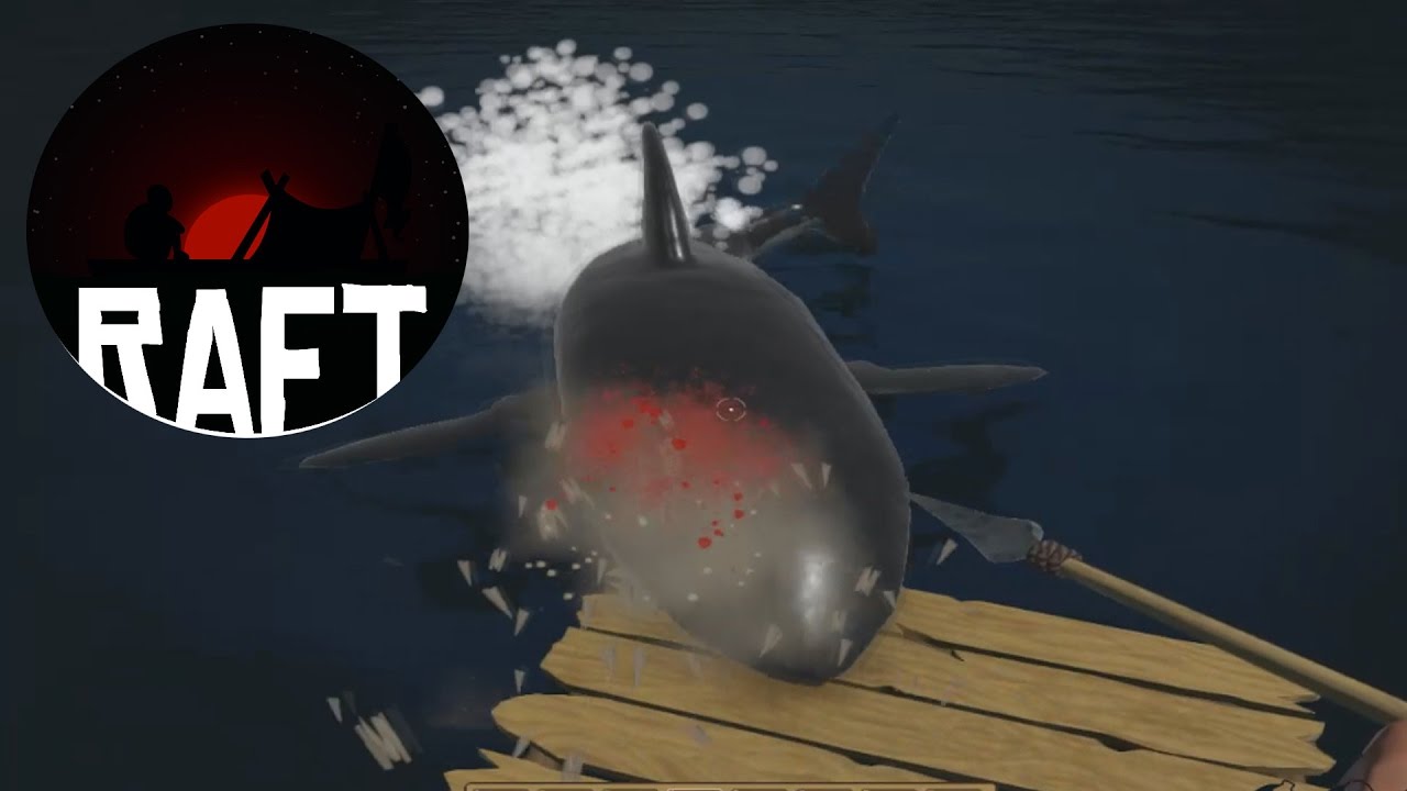 SHARK ATTACK! | Open-Water Survival | Raft Gameplay Highlights and ...