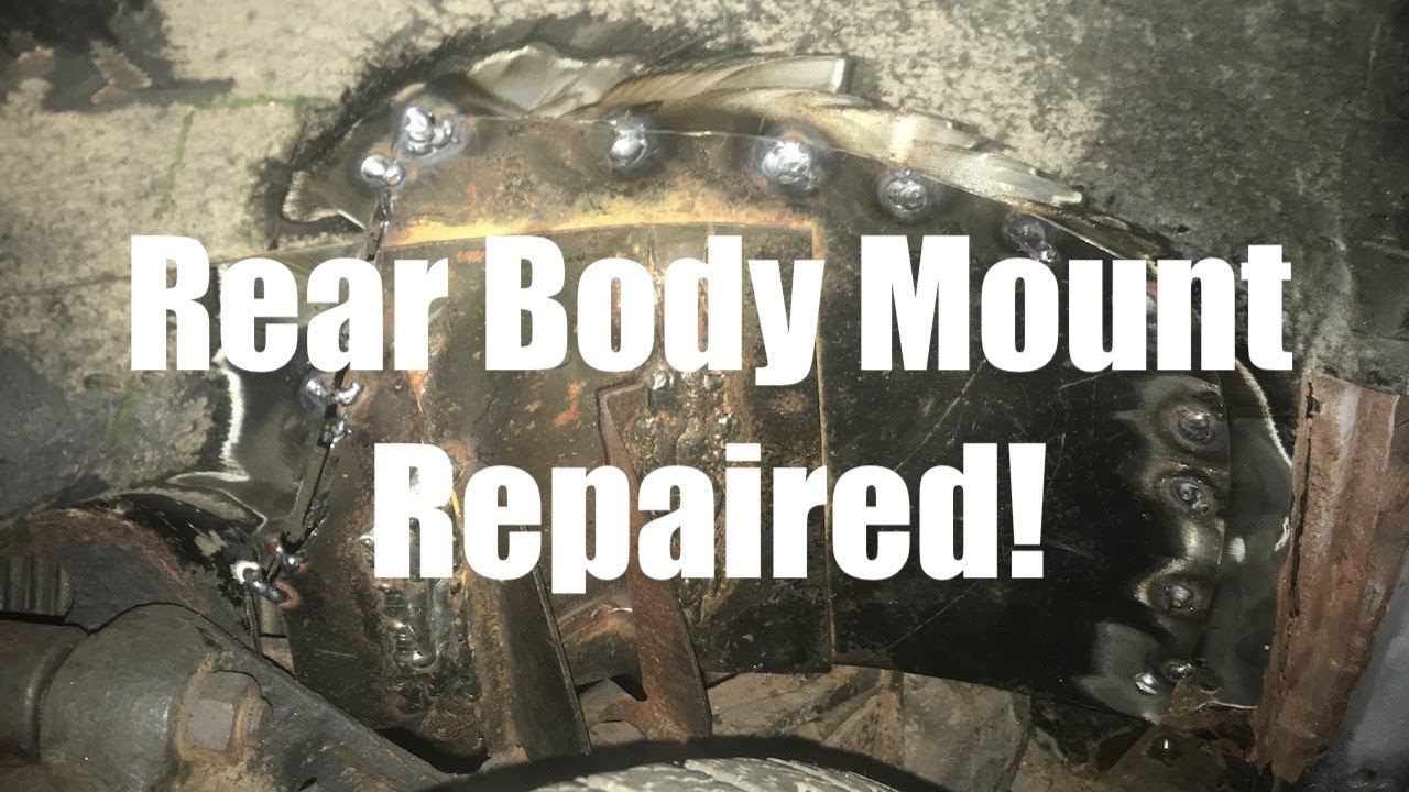 Replacing the Rear Body Mount | Finished Most of the Major Repairs ...