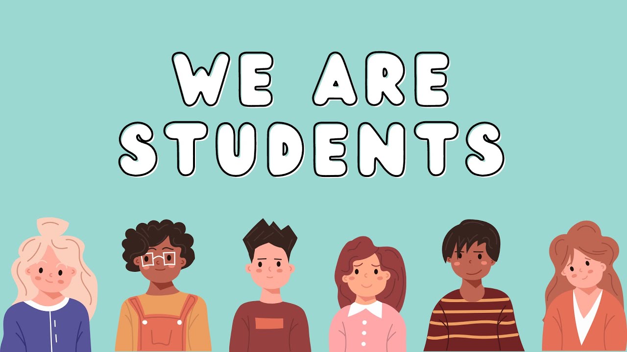We are students! - YouTube
