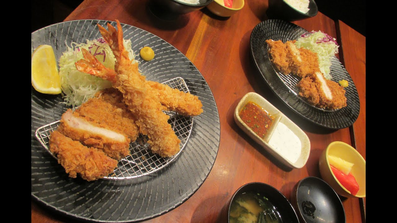 Yabu Tofu Appetizers & New Katsu Sets - What the Food - YouTube