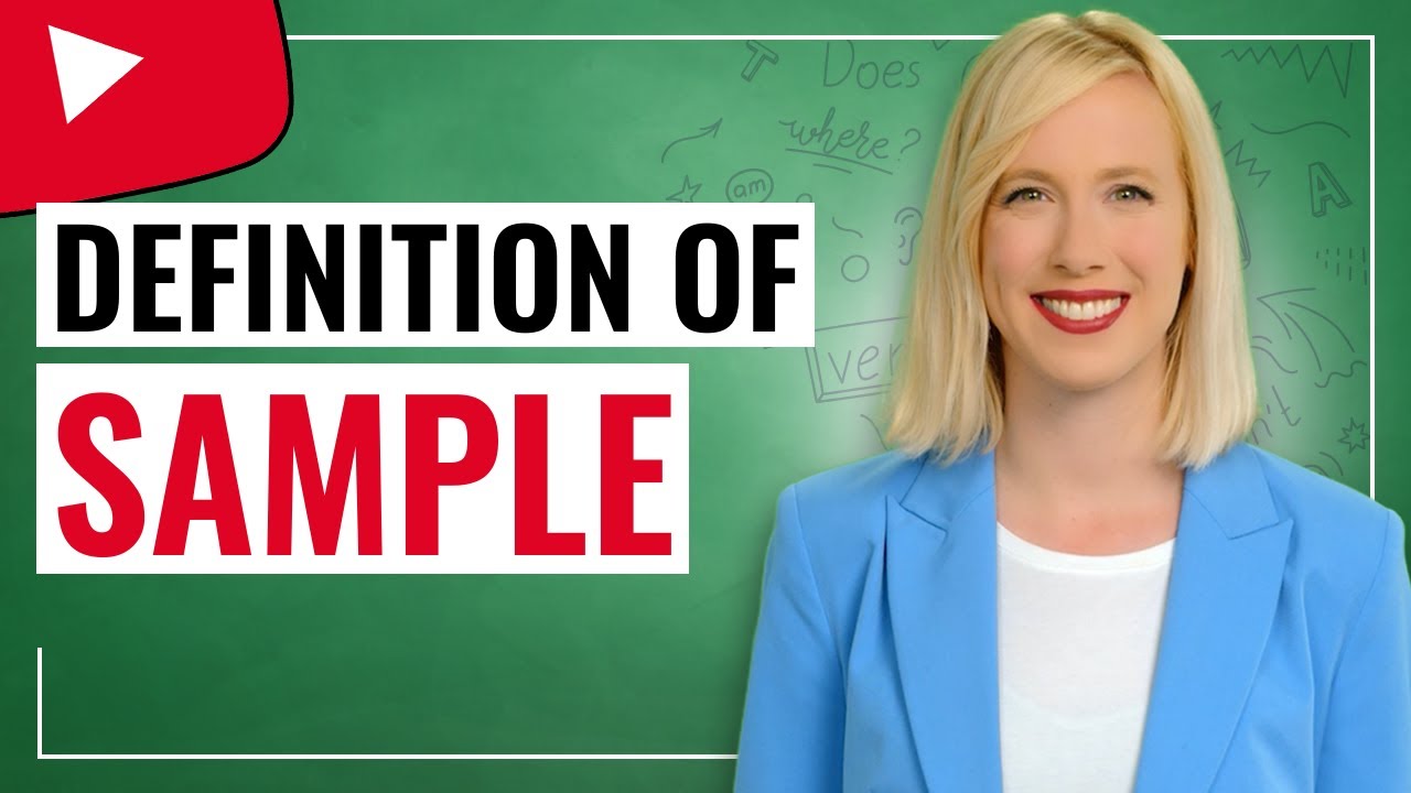 SAMPLE Meaning, Vocabulary with Pictures and Examples - YouTube