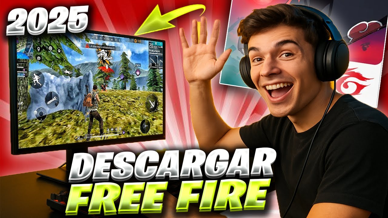 Cómo descargar Free Fire en PC fácil y rápido 2025 PC Gama Baja / Media ...
