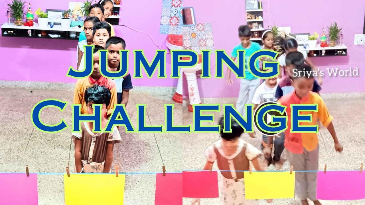 Jumping Challenge | Funny Games - YouTube