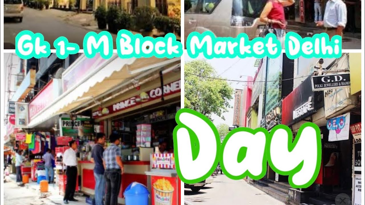 Hidden shopping Gem of Delhi GK 1 -M Block market | GK market | Best ...