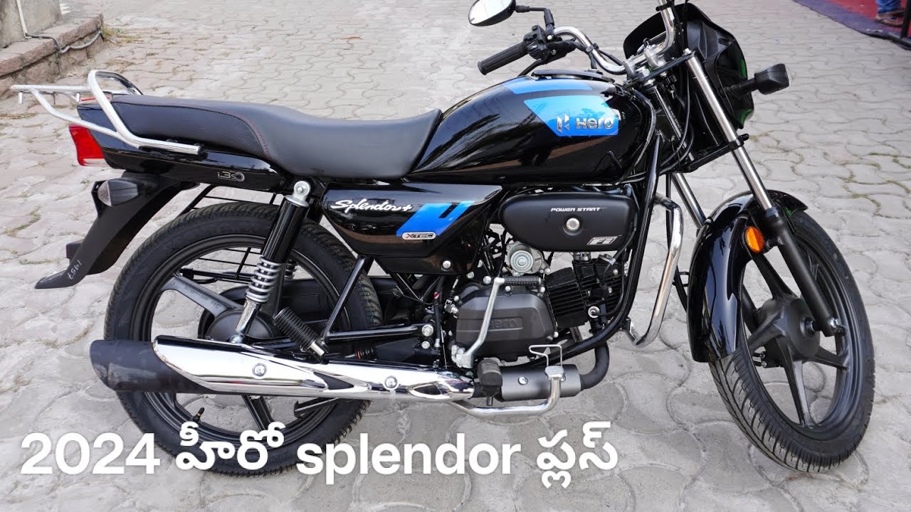 2024🏅 Model Hero Splendor Plus review in ll Telugu ll - YouTube
