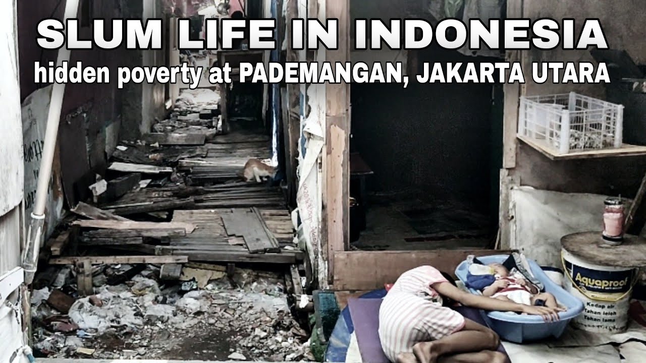 PEMUKIMAN TERSEMBUNYI PADEMANGAN, JAKARTA UTARA Indonesia 🇮🇩 WALKING ...