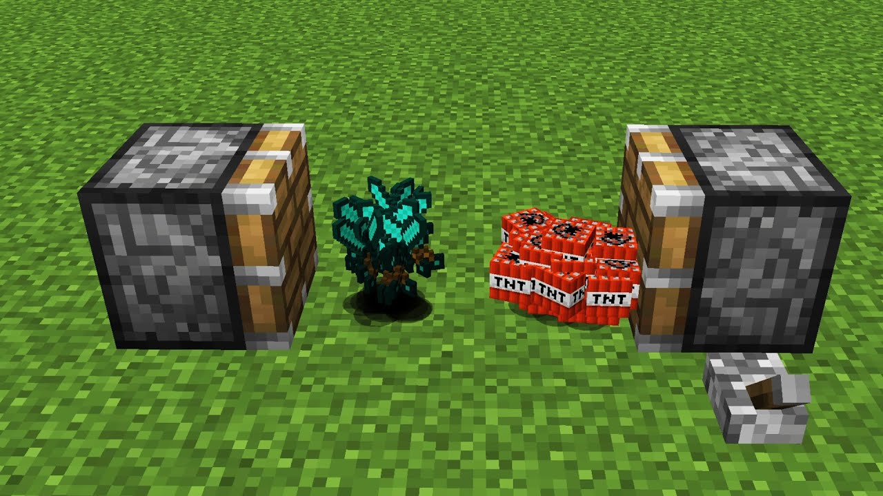 1000 swords + 1000 tnt - YouTube