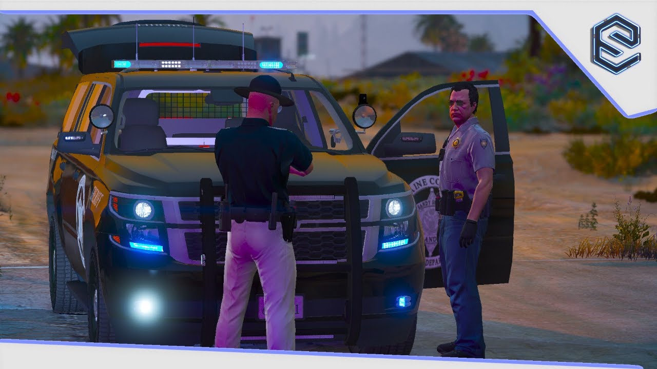 GTA 5 RP | OSRP | Bikers Shoot At Sheriff Duckman & Trooper Stark - YouTube