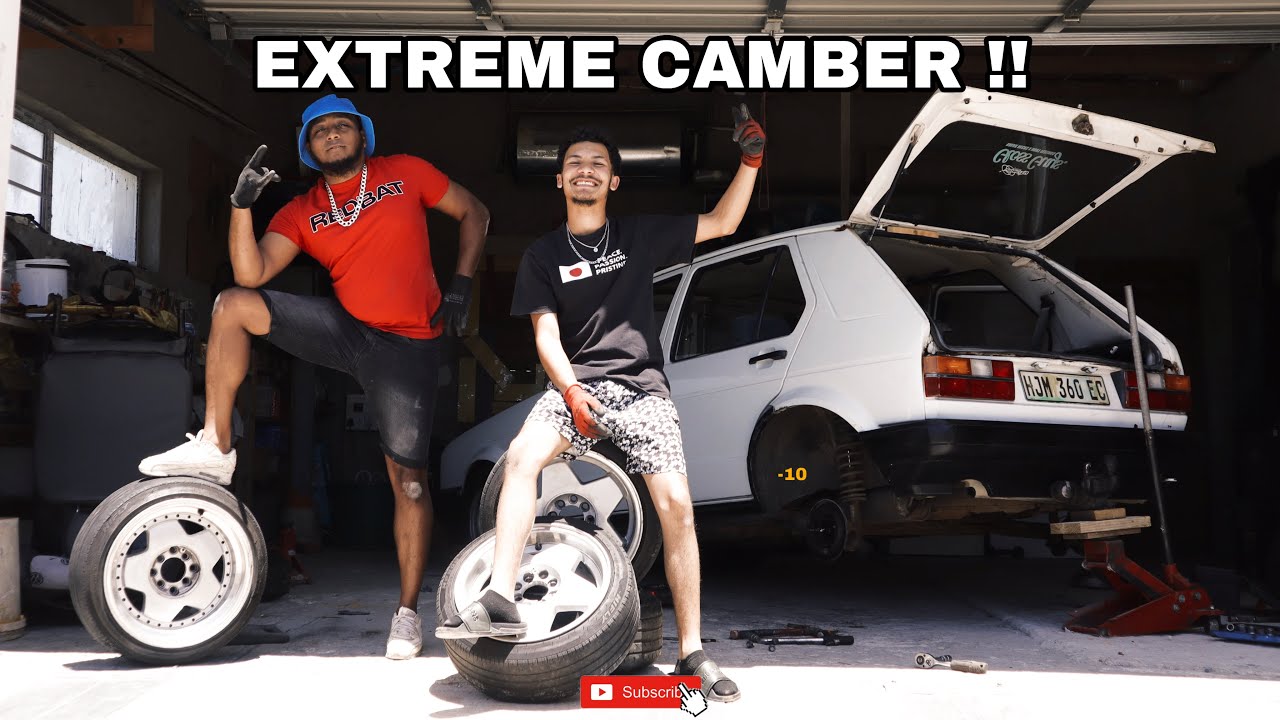 I CAMBERED MY GOLF MK1 - YouTube