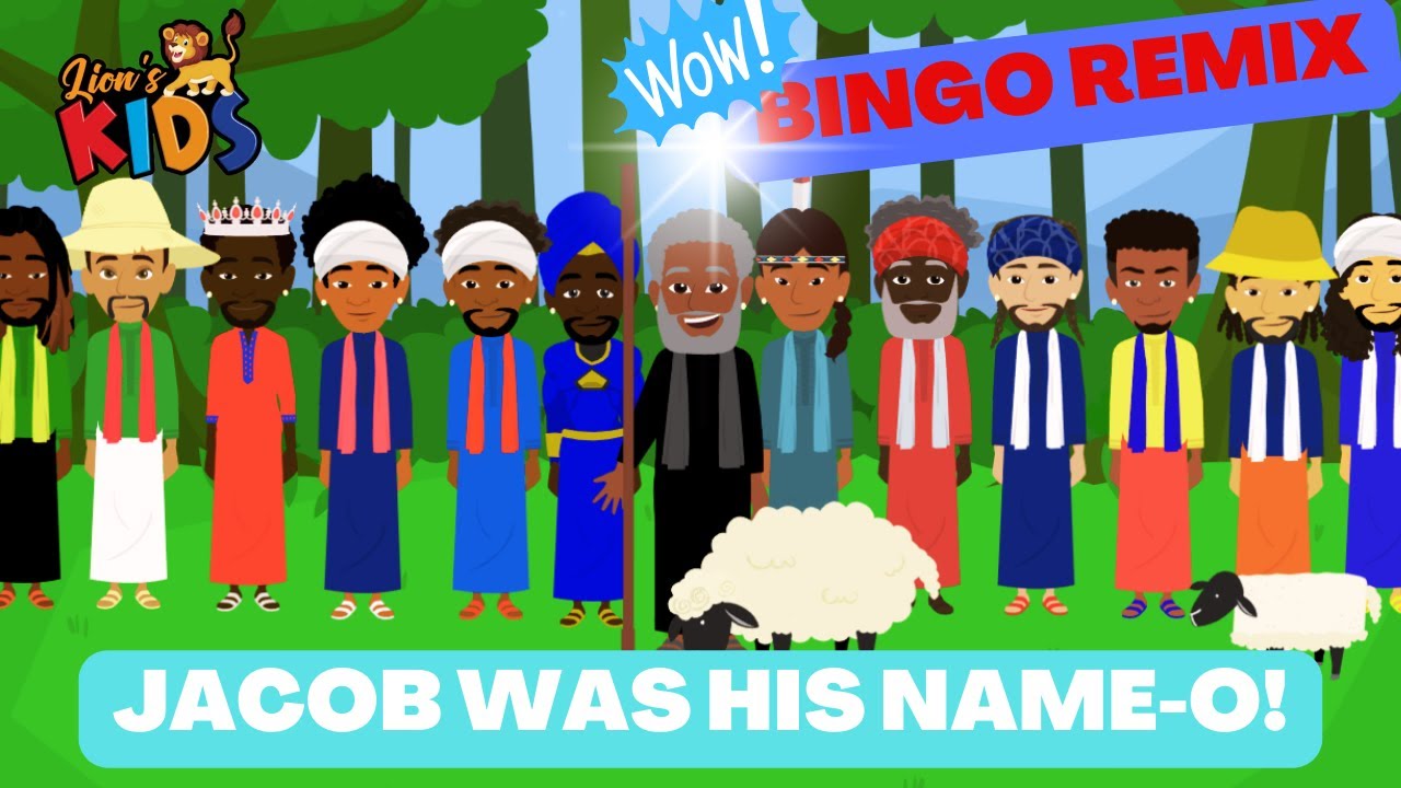 Jacob Was His Name-O | The Bingo Remix | Bible Songs for Kids - YouTube
