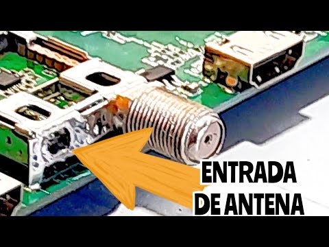 entrada de antena rota  como reparar entrada de antena arrancada en un TV smart o sintonizador