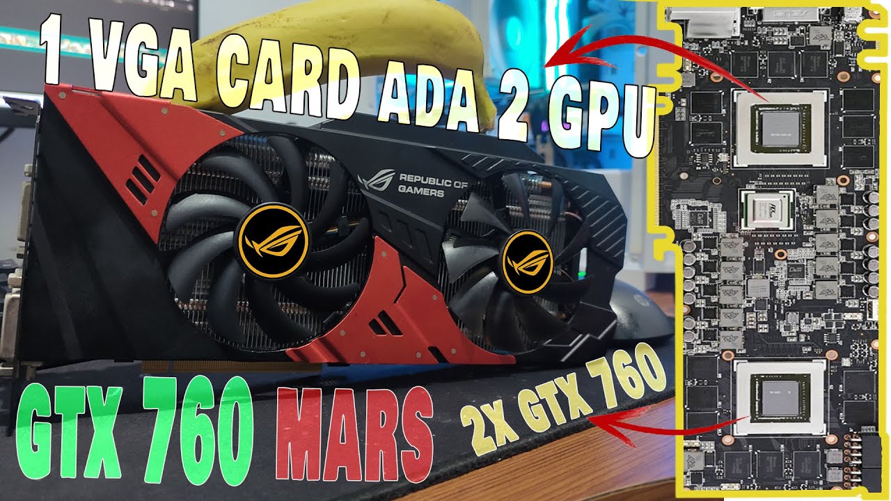VGA GAMING 500 RIBU🔥NOSTALGIA GPU LEGEND + REPASTA ASUS GTX 760 MARS ...