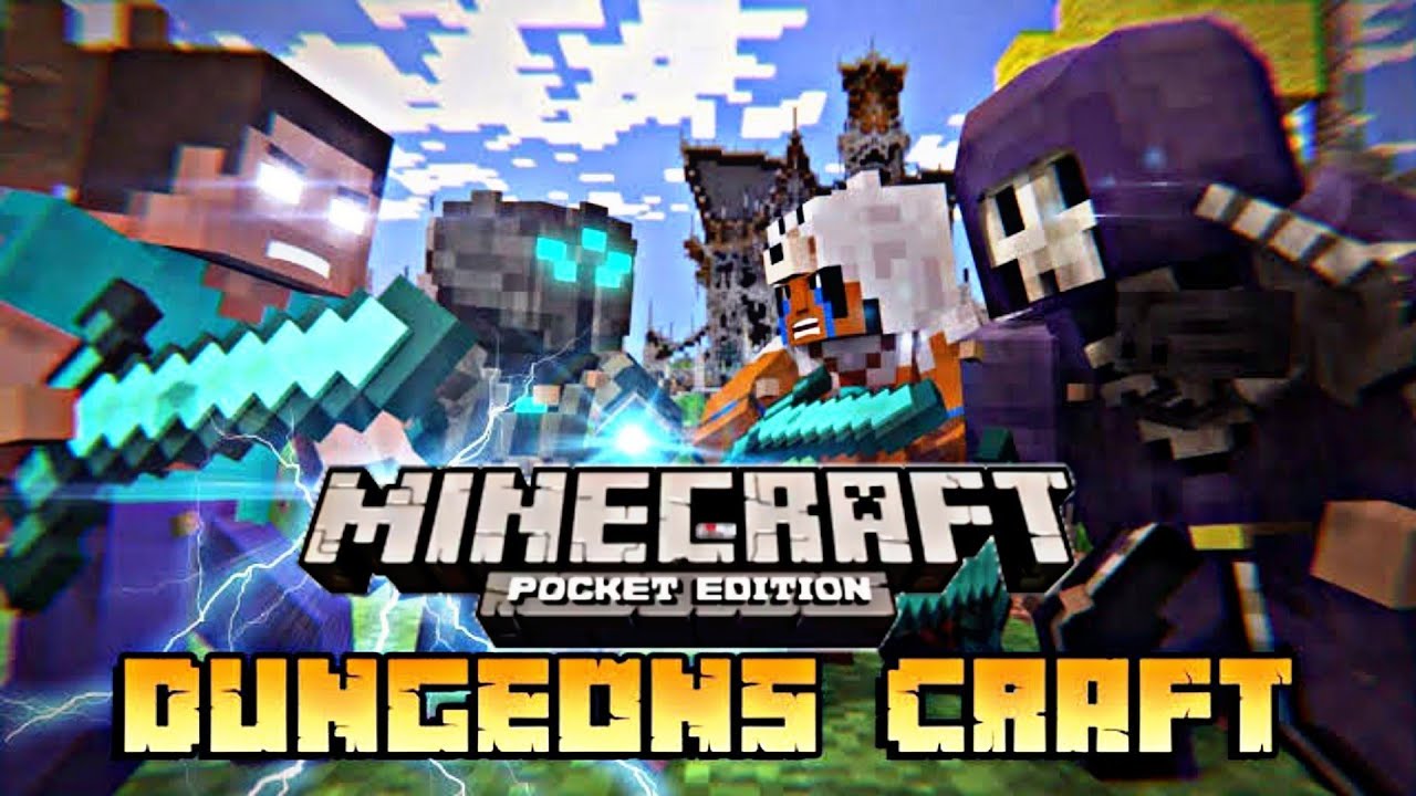 DUNGEONS CRAFT MOD para MINECRAFT PE 1.17.11 (ACTUALIZADO) - YouTube