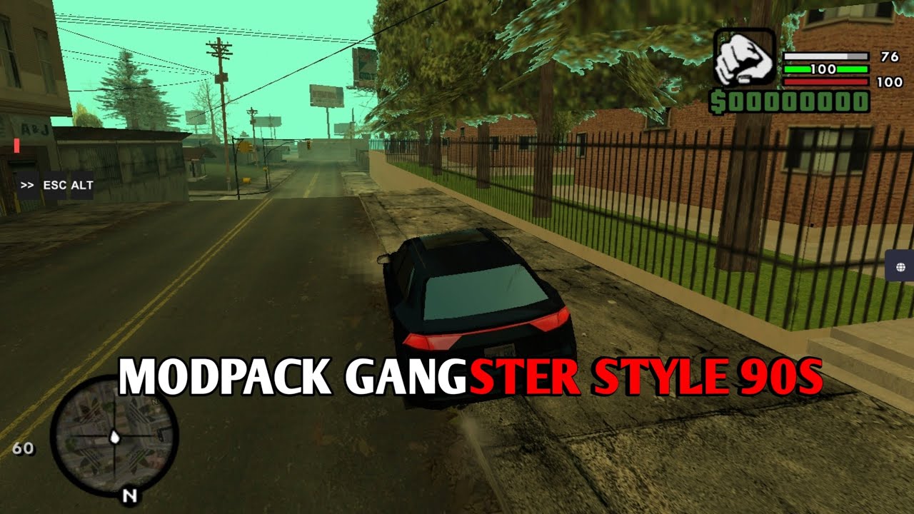 SHARE MODPACK STYLE GANGSTER 90S [GTA:SAMP] - YouTube
