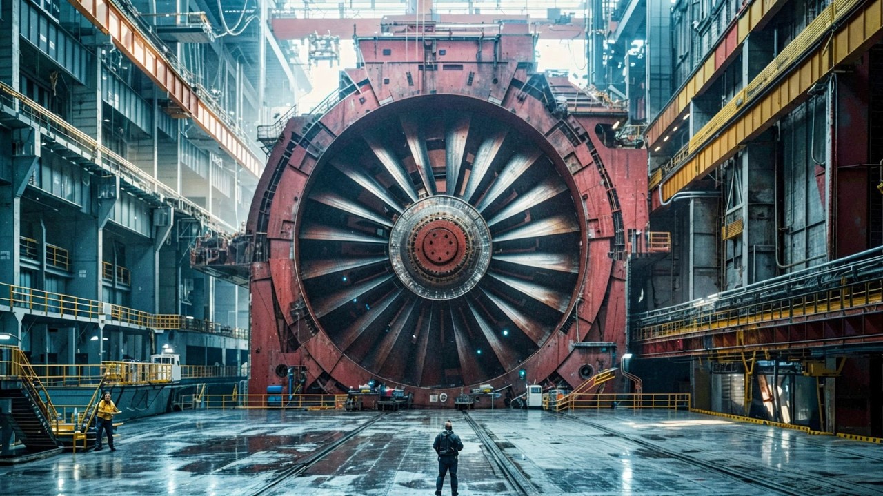 INSIDE The COLOSSAL Engine Powering The World's LARGEST Container Ship ...