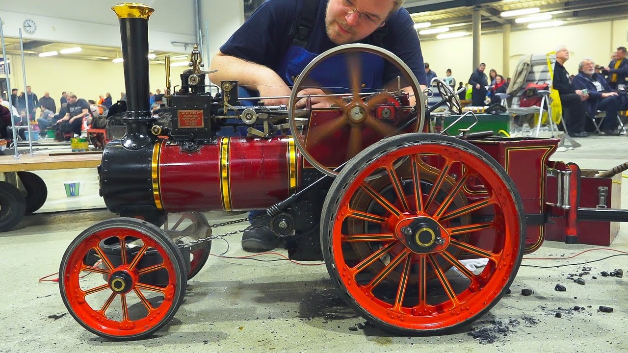 AMAZING LIVE STEAM MODEL TRACTOR NORTHAMPTON IN ACTION / 13. Erlebnis ...