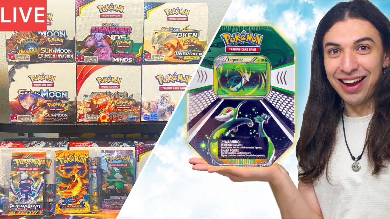 INCREDIBLE Pokemon Restock & GIVEAWAY - Black and White Tins & Booster ...