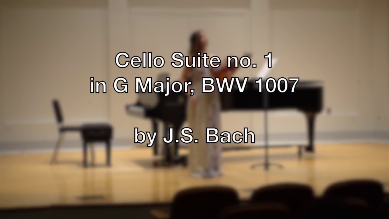 Cello Suite no. 1 in G Major, BWV 1007 for Viola by J.S. Bach - YouTube
