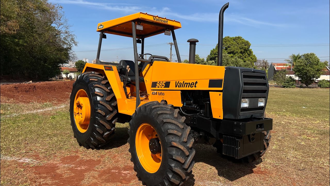 VALMET 985 TURBO 1990 A VENDA!!! ÚNICO DONO, REVISADISSIMO!!! TRATOR ...