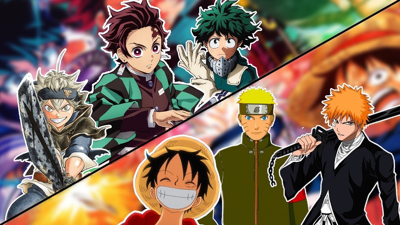 Old generation anime characters vs New generation anime characters ...