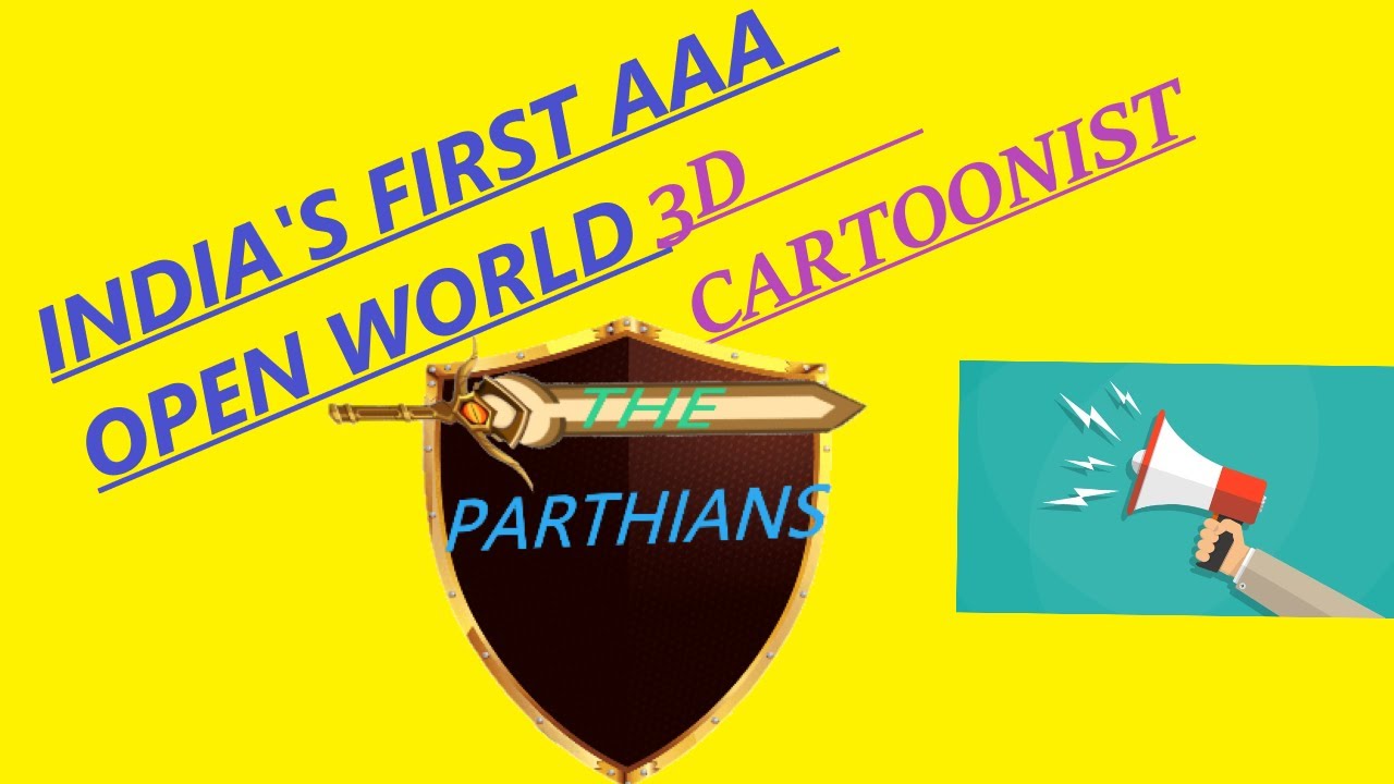 FIRST CARTOONIST AAA OPEN WORLD 3D GAME OF INDIA [ANNOUNCEMENT] - YouTube