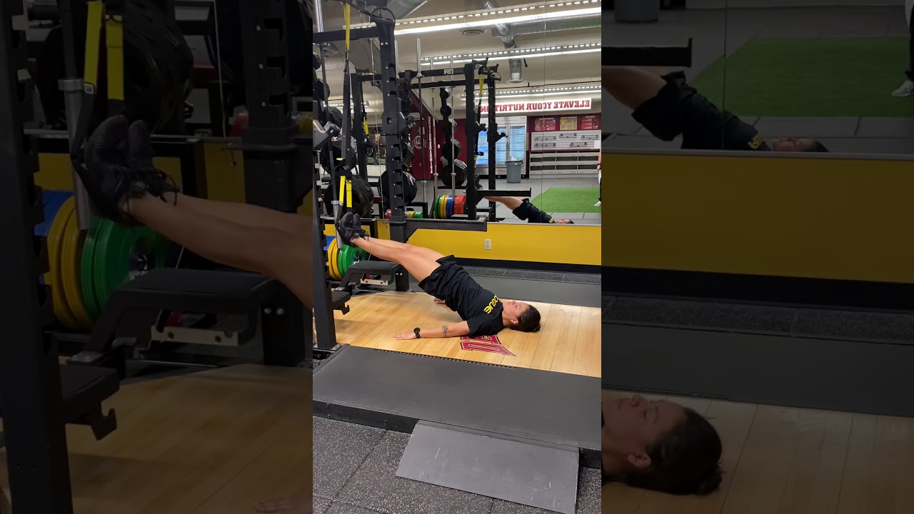 TRX Hamstring Curl - YouTube