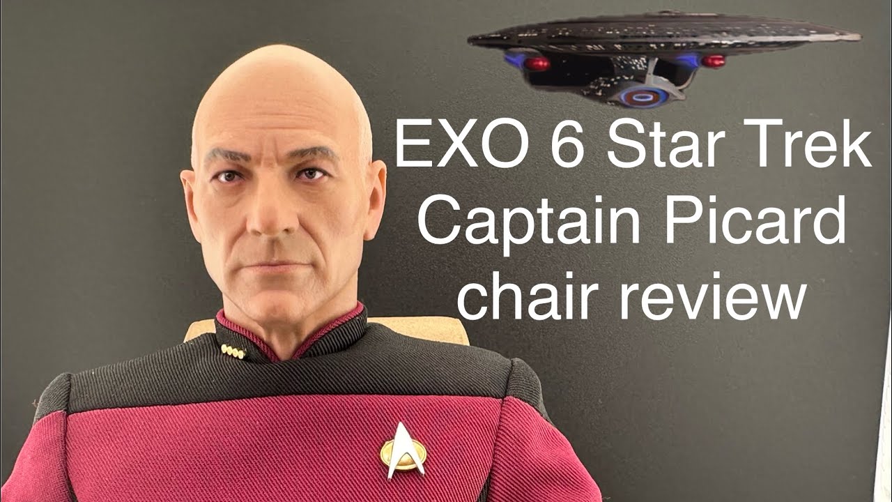 EXO 6 Star Trek, Captain Picard chair review - YouTube