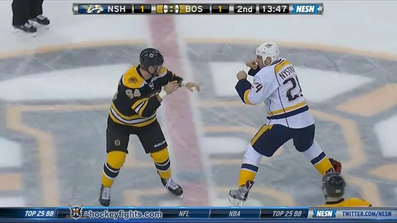 Eric Nystrom vs Tyler Randell Dec 7, 2015 - YouTube